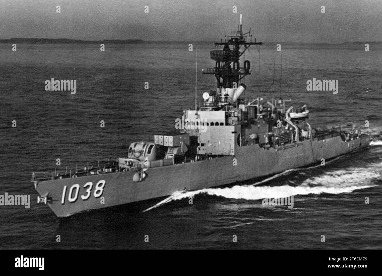 USS McCloy (DE-1038) off South America 1968 Stock Photo - Alamy