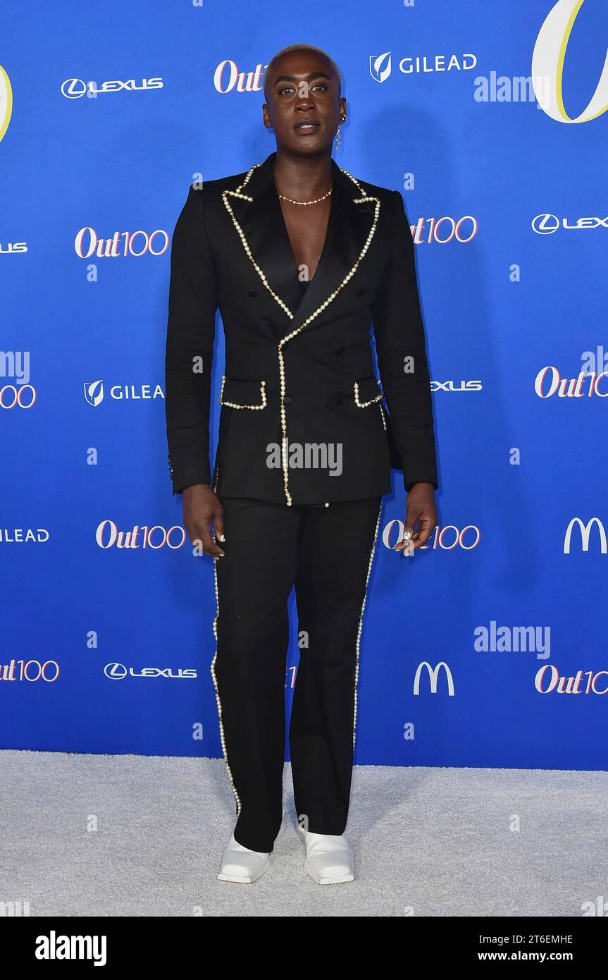 VINCINT arrives at Out100 on Thursday, Nov. 9, 2023, in Los Angeles ...