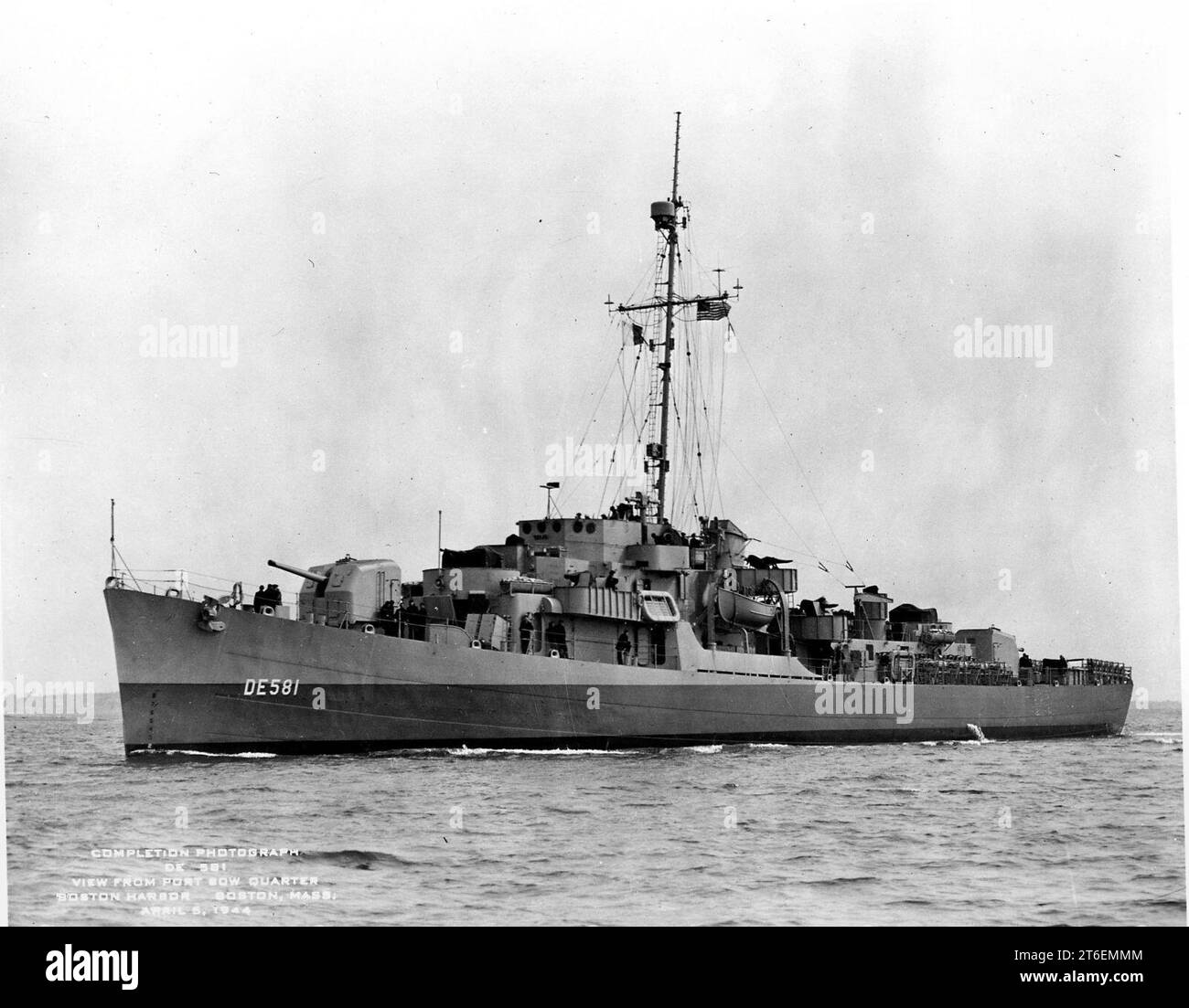 USS MCNULTY (DE-581 Stock Photo - Alamy