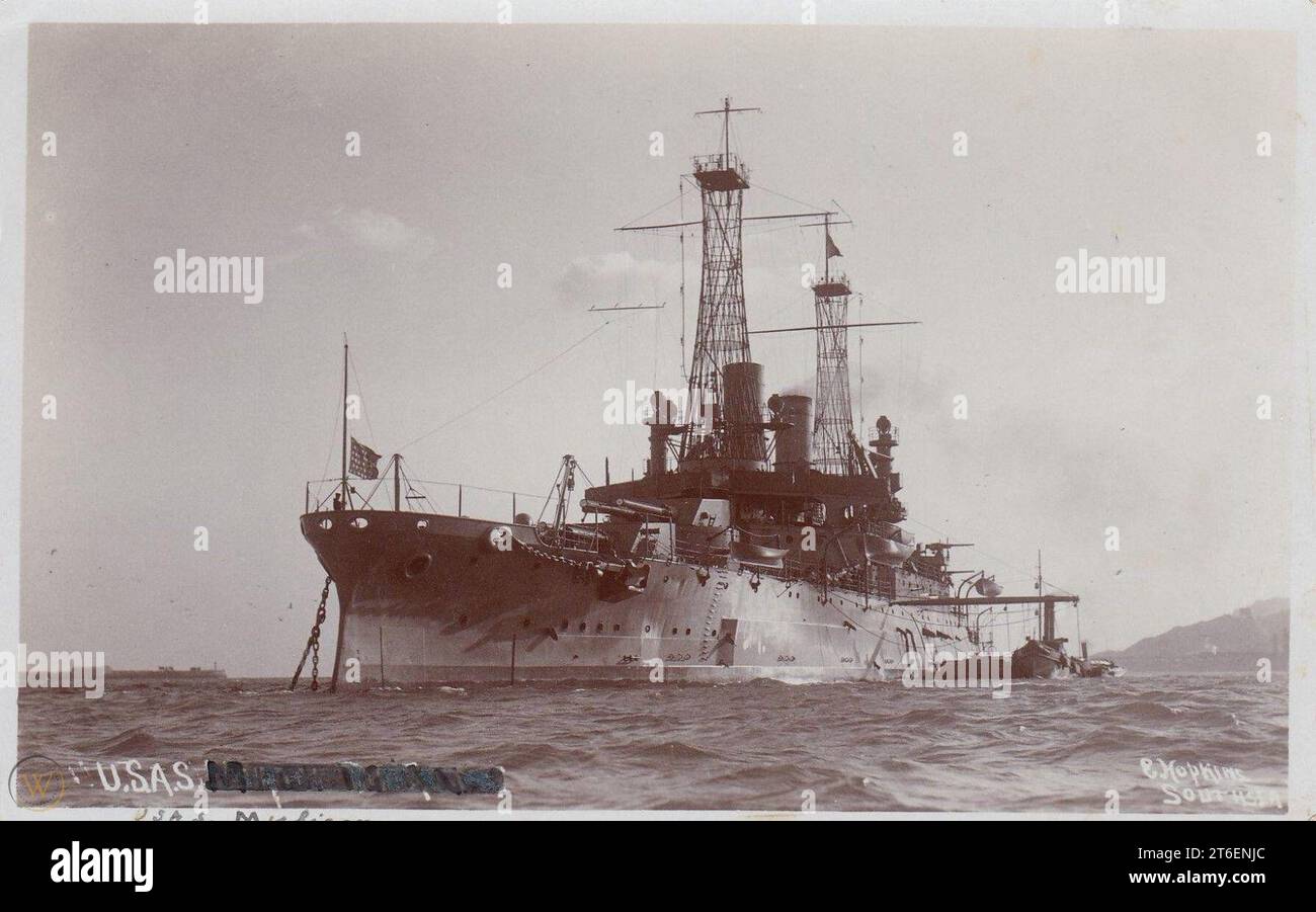 Michigan battleship hi-res stock photography and images - Alamy