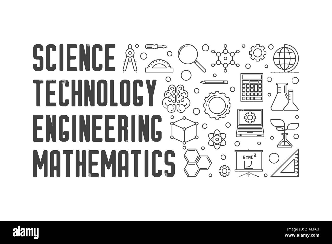 Science, Technology, Engineering and Mathematics vector concept ... Science, Technology, Engineering and Mathematics vector concept ...