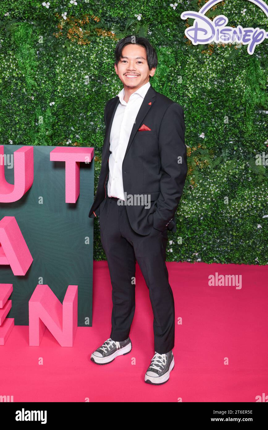 Paris, France. 09th Nov, 2023. Lucas Steib attends the Disney serie ...