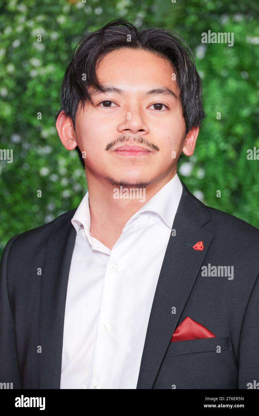 Paris, France. 09th Nov, 2023. Lucas Steib attends the Disney serie ...