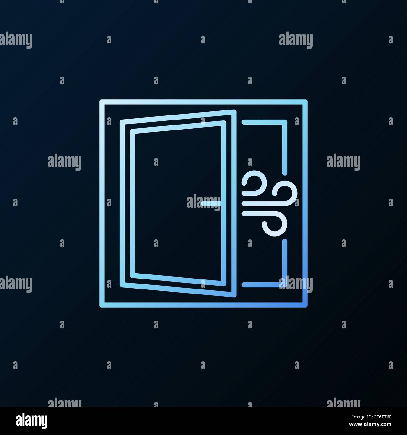 Airing open window Stock Vector Images - Alamy