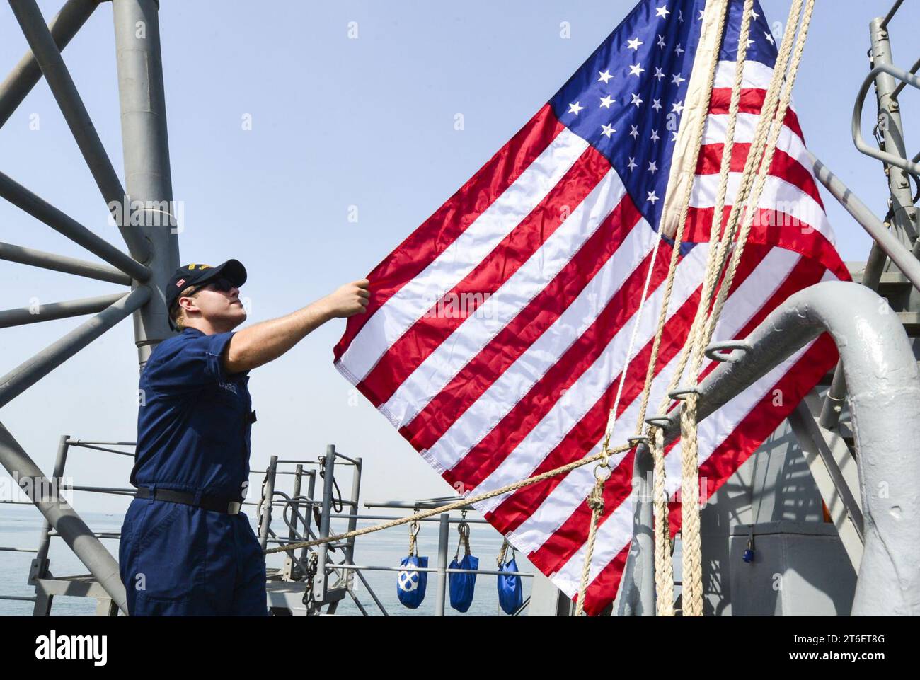 USS Monterey operations 130808 Stock Photo - Alamy