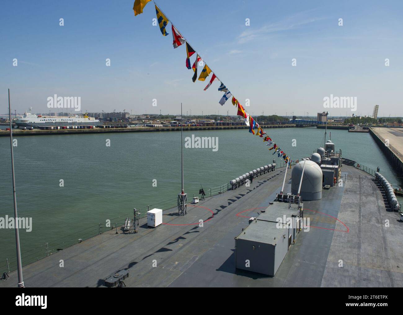 USS Mount Whitney operations 140703 Stock Photo - Alamy