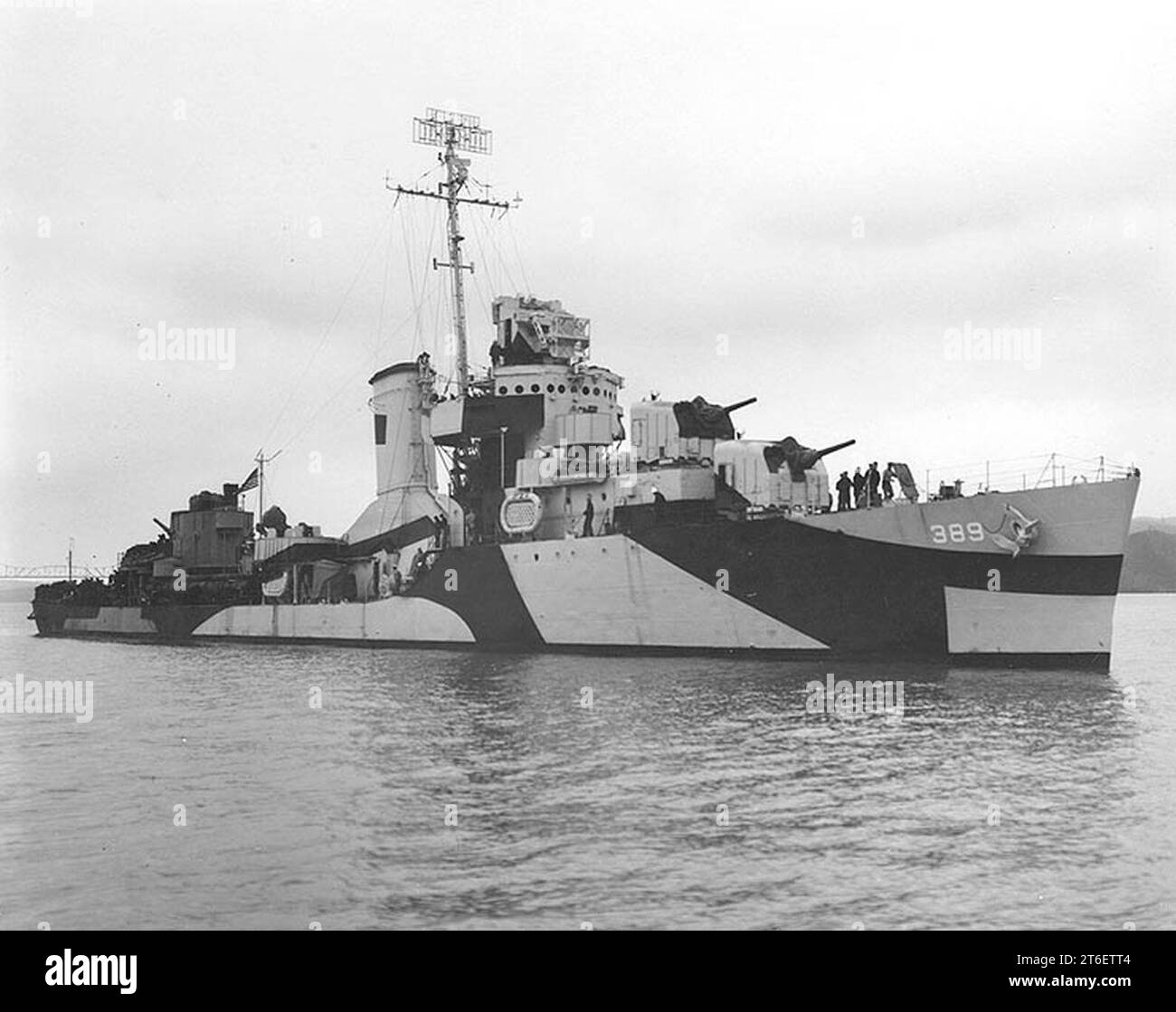 USS Mugford (DD-389 Stock Photo - Alamy
