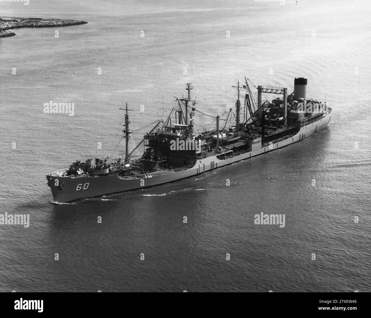 USS Nantahala (AO-60) underway in 1964 Stock Photo - Alamy