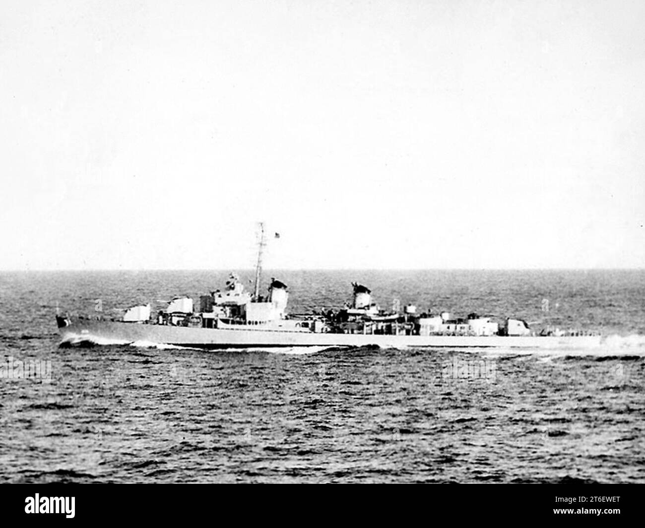USS New (DD-818) in the Mediterranean Sea in 1946 Stock Photo - Alamy