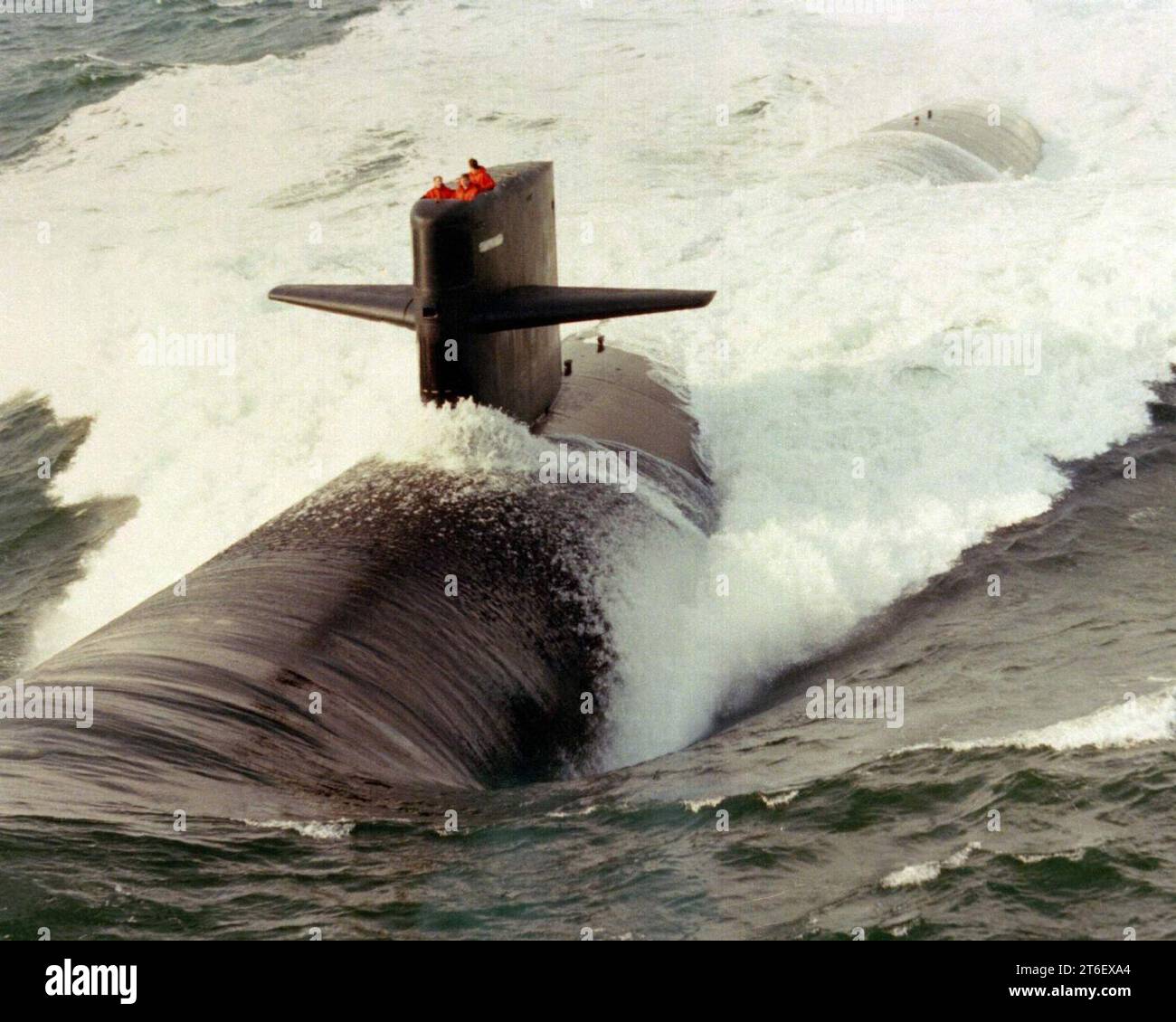 USS New York City (SSN-696) may 1982 Stock Photo - Alamy