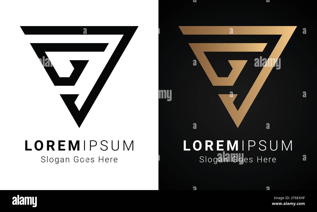 Monogram gg Stock Vector Images - Alamy