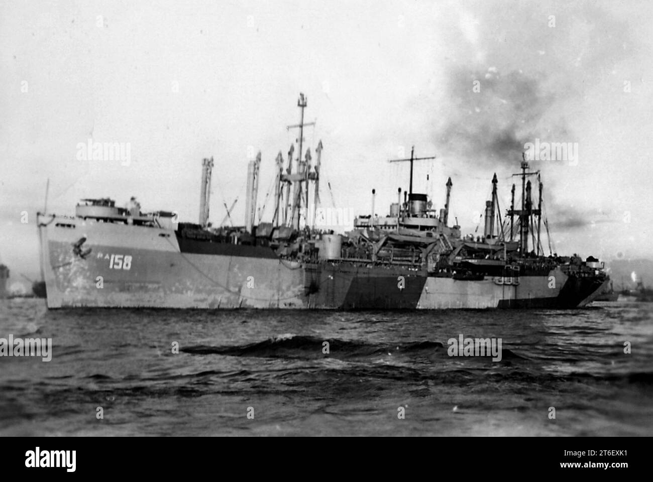 USS Newberry (APA-158), circa in late 1944 Stock Photo - Alamy