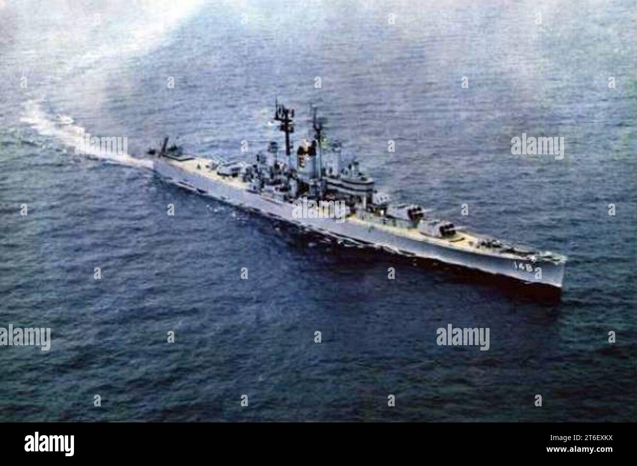 USS Newport News (CA 148) - 1961 Stock Photo - Alamy