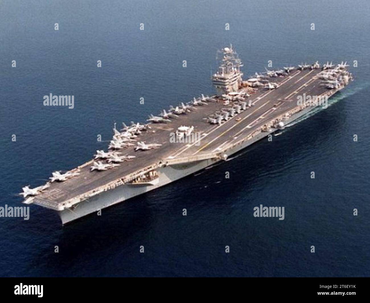 USS Nimitz 1997 Stock Photo - Alamy