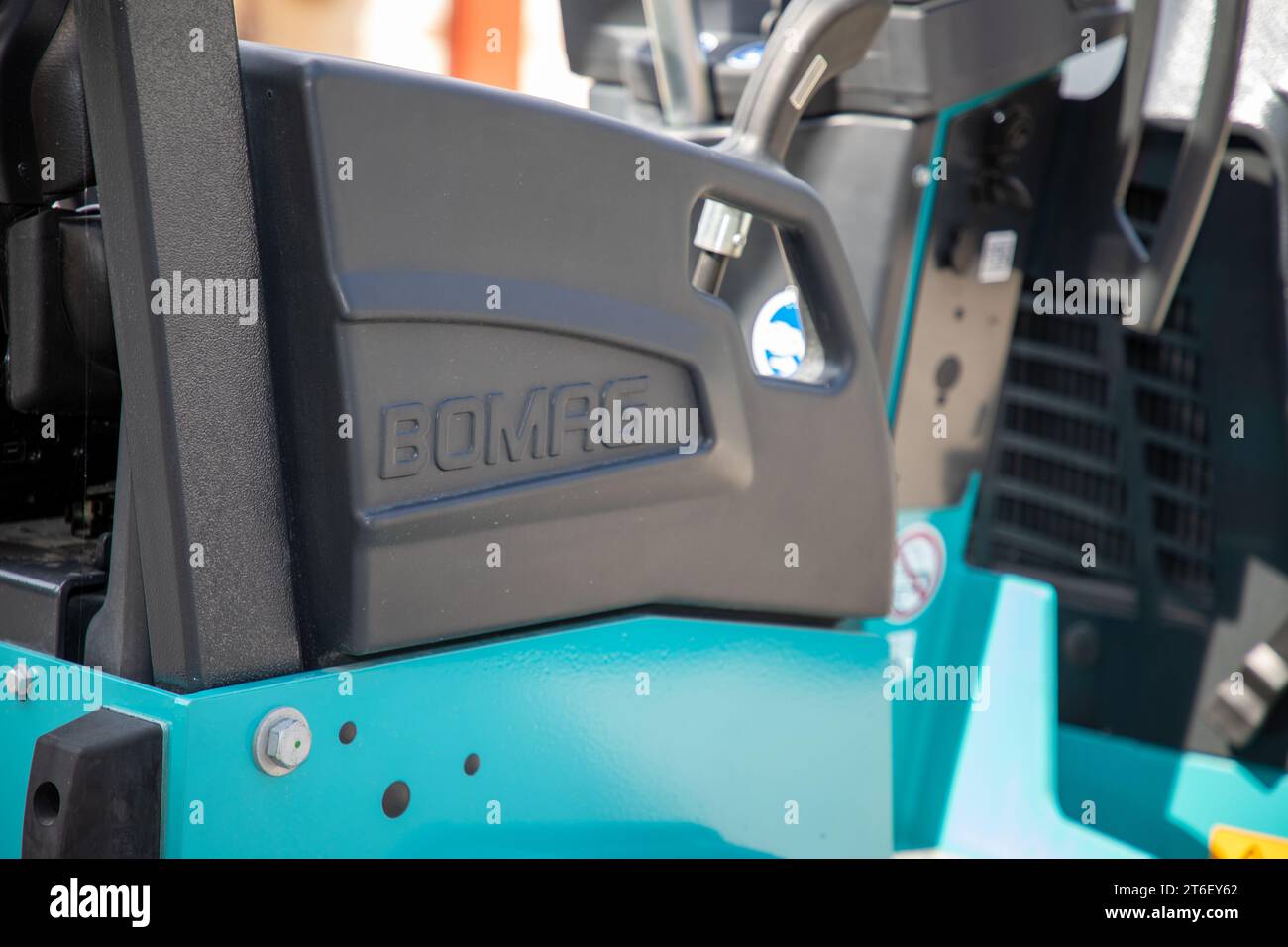 Bomag logo hi-res stock photography and images - Alamy