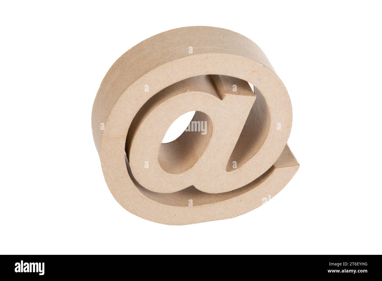 Web AT Symbol arobase E-Mail sign on white background Stock Photo - Alamy