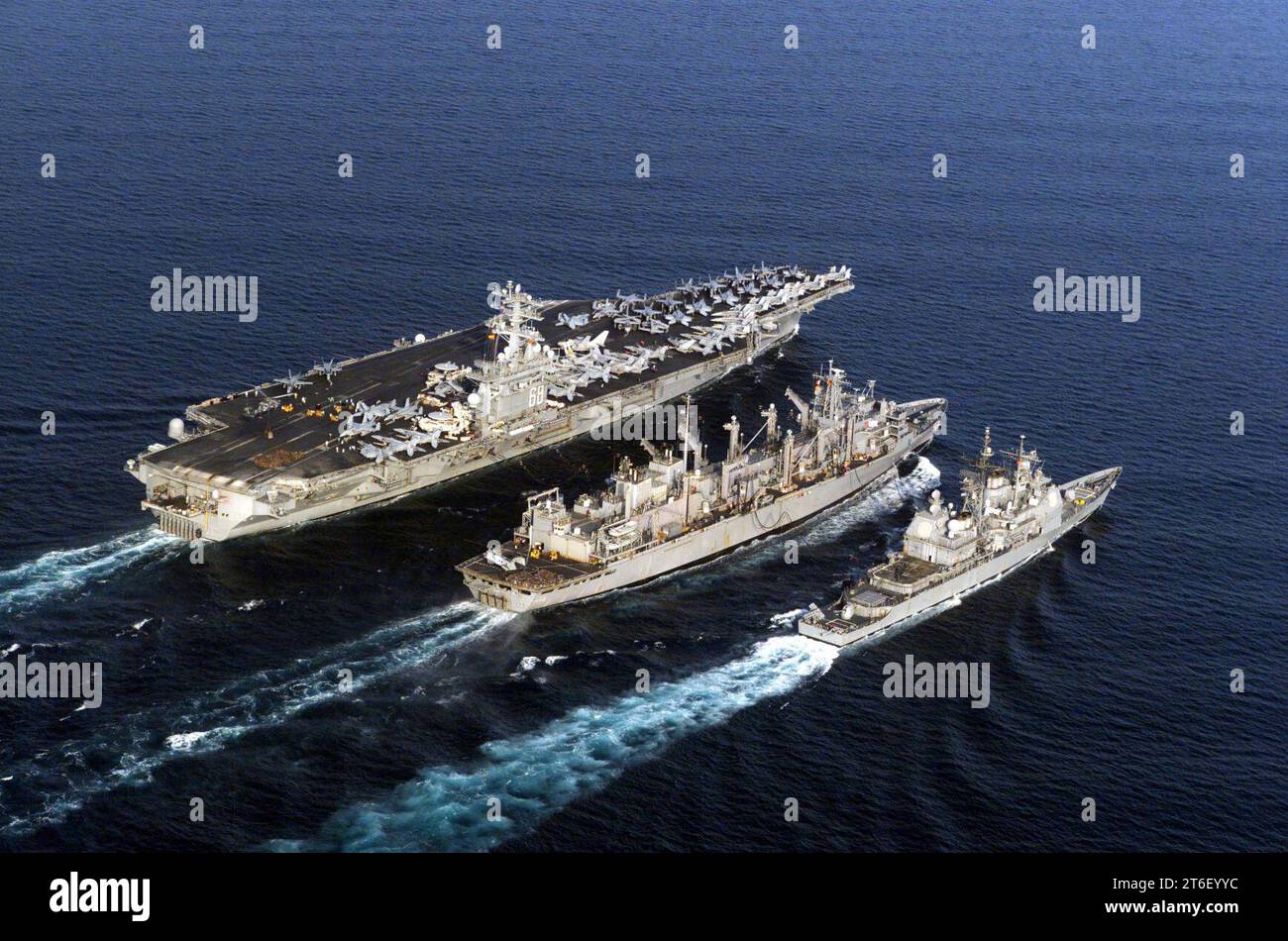 USS Nimitz USS Bridge and USS Princeton participate in an underway ...