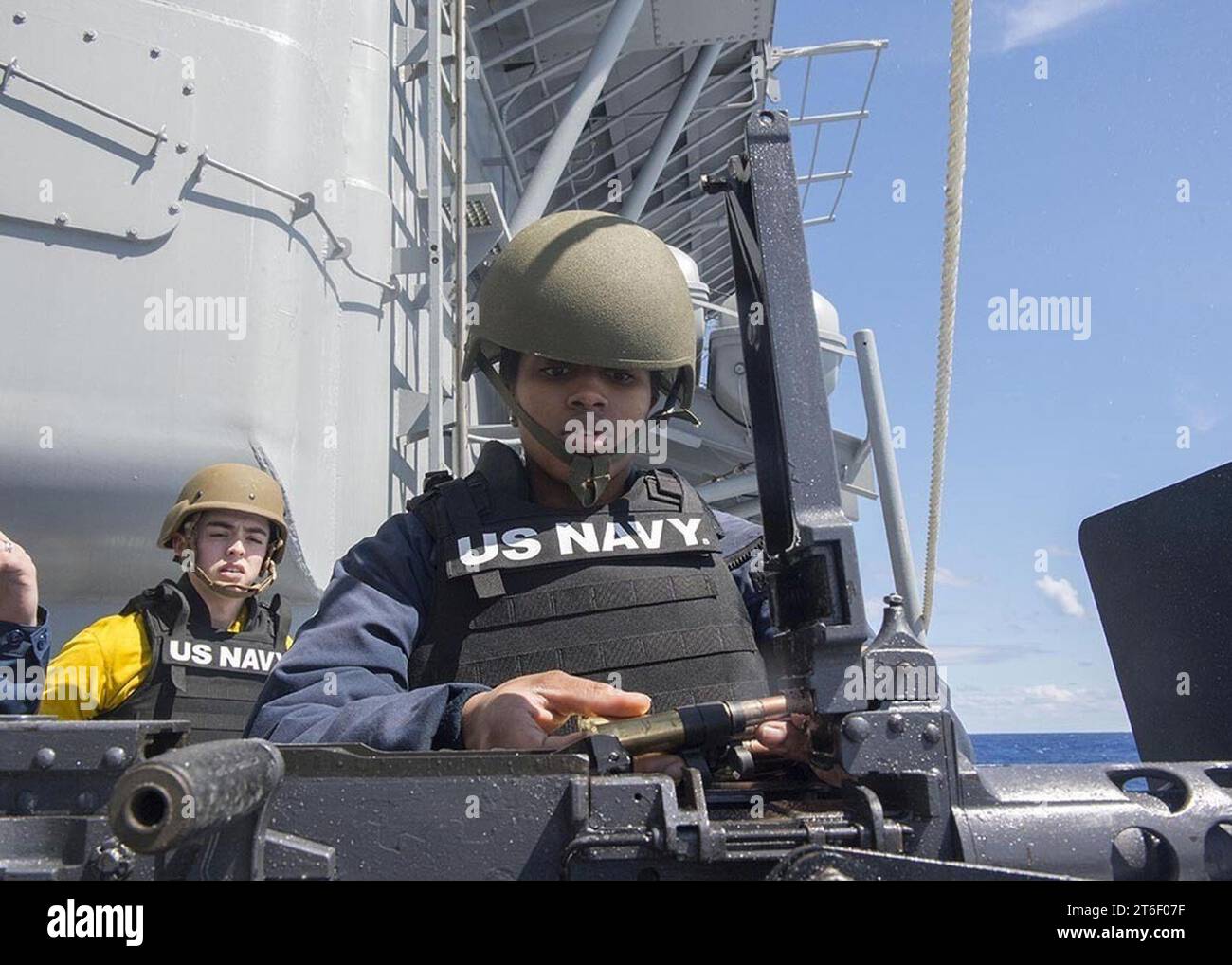 USS Normandy (CG 60) deployment 150313 Stock Photo - Alamy