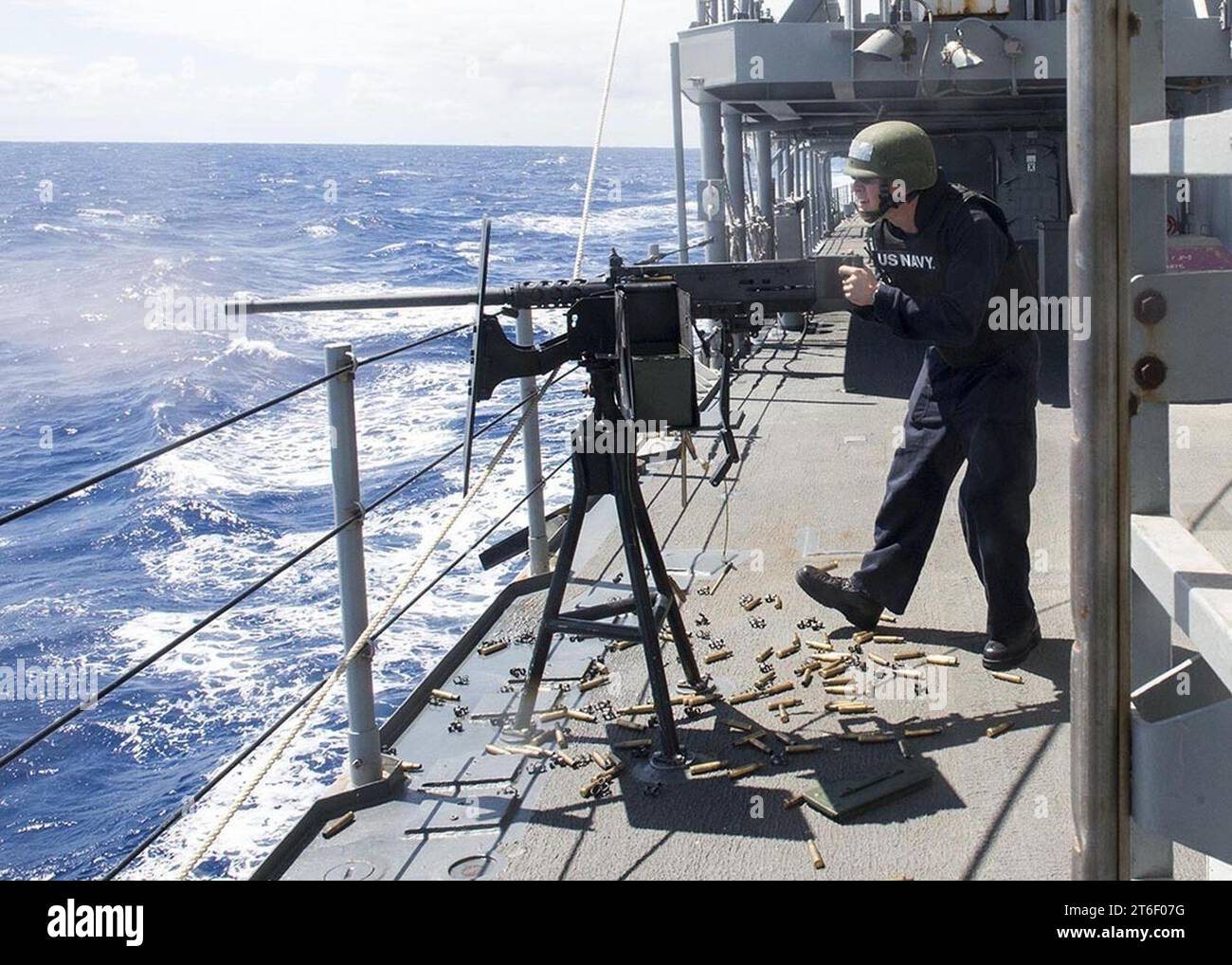 USS Normandy (CG 60) Deployment 150313 Stock Photo - Alamy