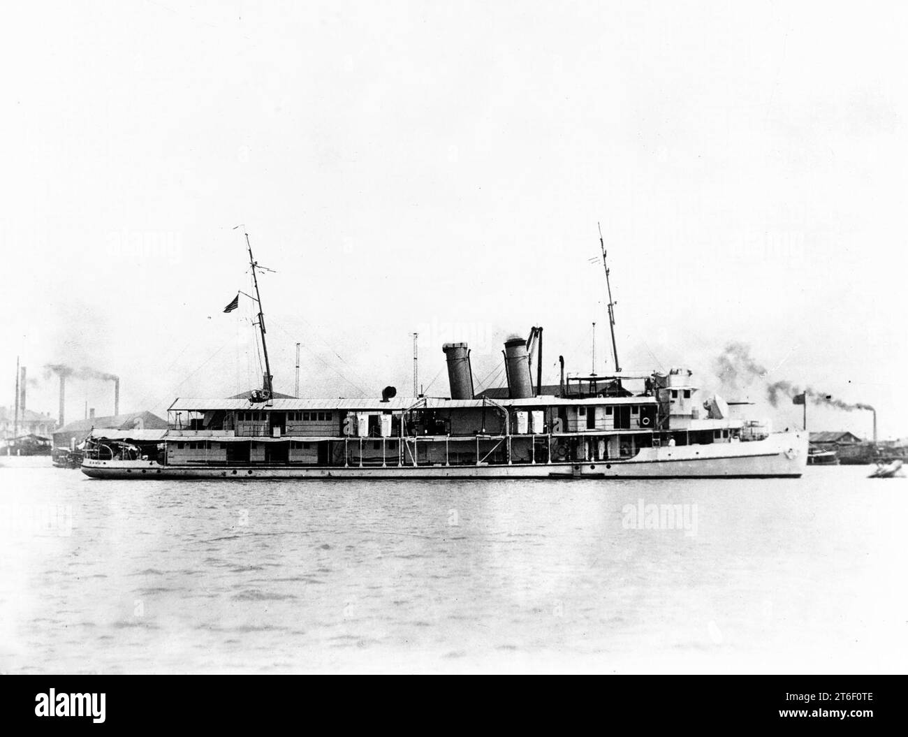 USS Oahu (PR-6) off Shanghai, China, in August 1929 Stock Photo - Alamy