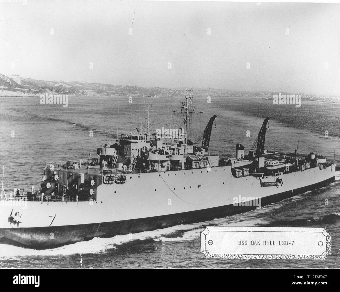 Uss oak hill Black and White Stock Photos & Images - Alamy