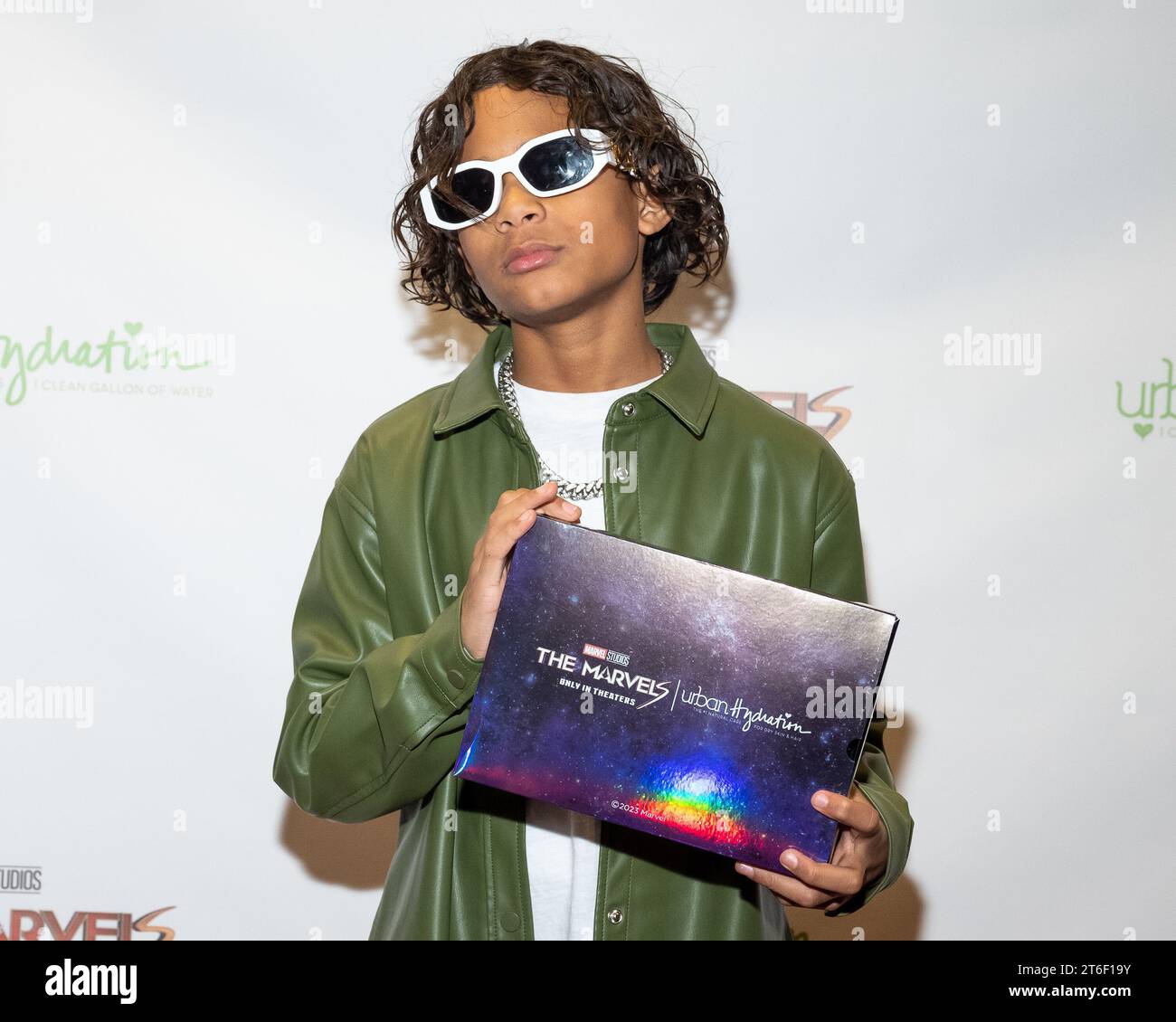 New York, USA. 31st Oct, 2023. Dresito attends the Urban Hydration Marvel private screening of ...