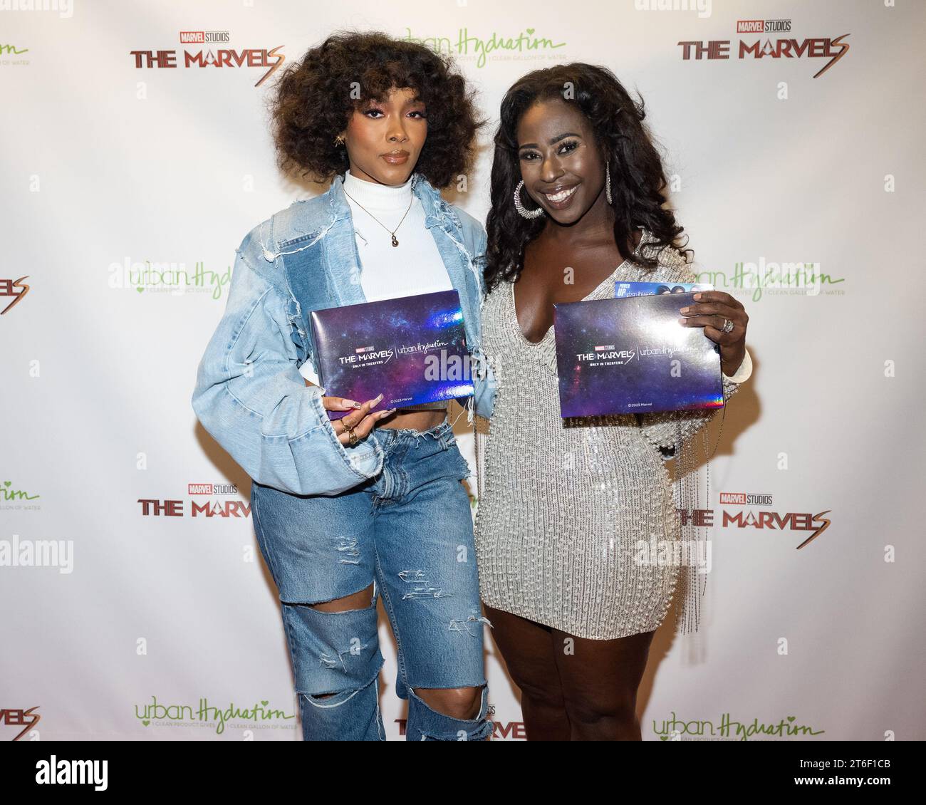New York, USA. 31st Oct, 2023. (L-R) Lellies Santiago and Psyche Terry ...