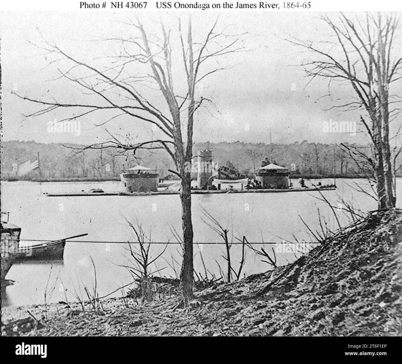 USS Onondaga James River Stock Photo - Alamy