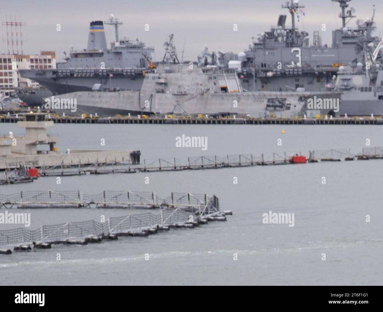 USS Omaha (LCS-12) at Naval Station Norfolk on 6 December 2017 Stock ...