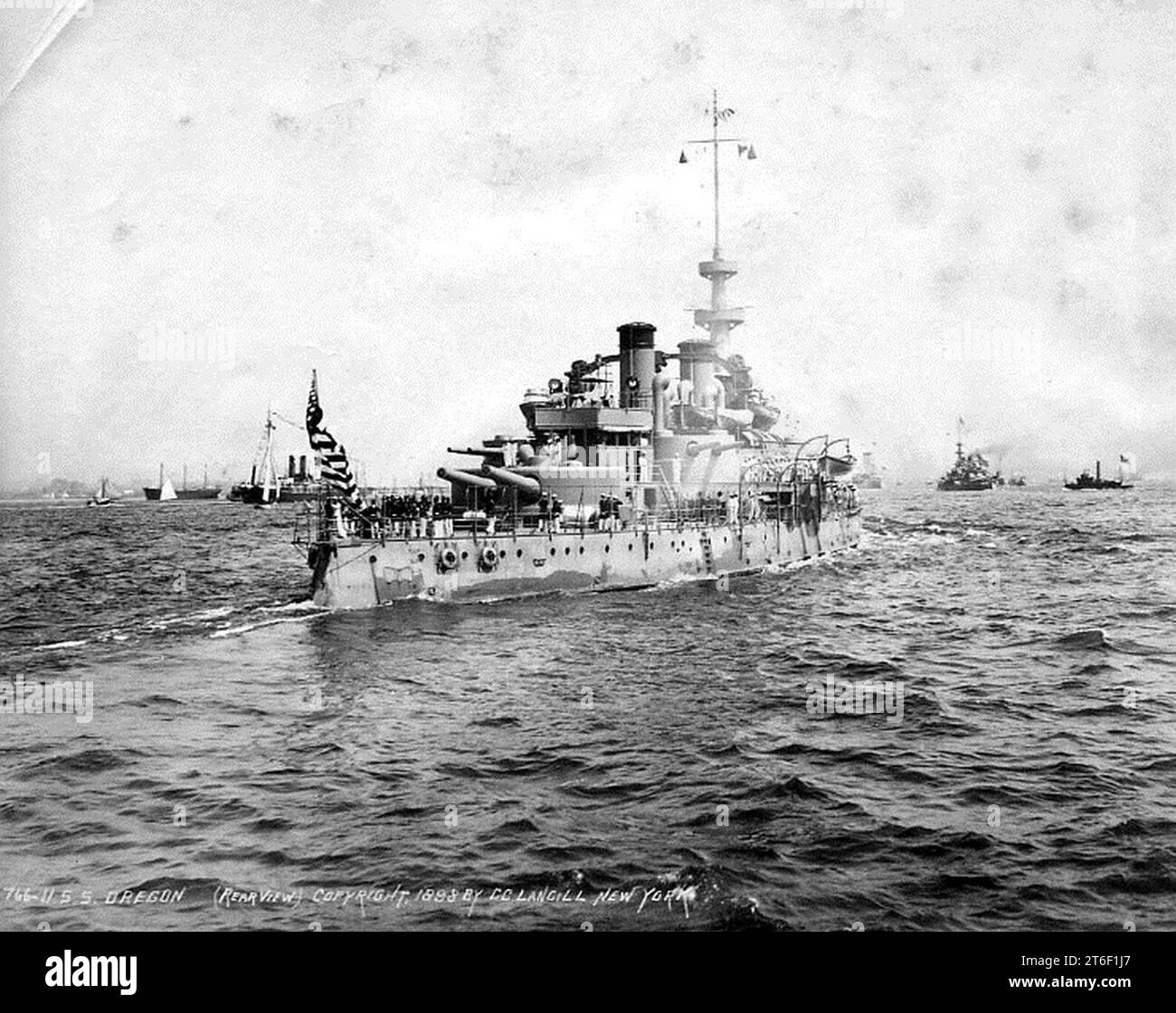 Uss oregon hi-res stock photography and images - Alamy