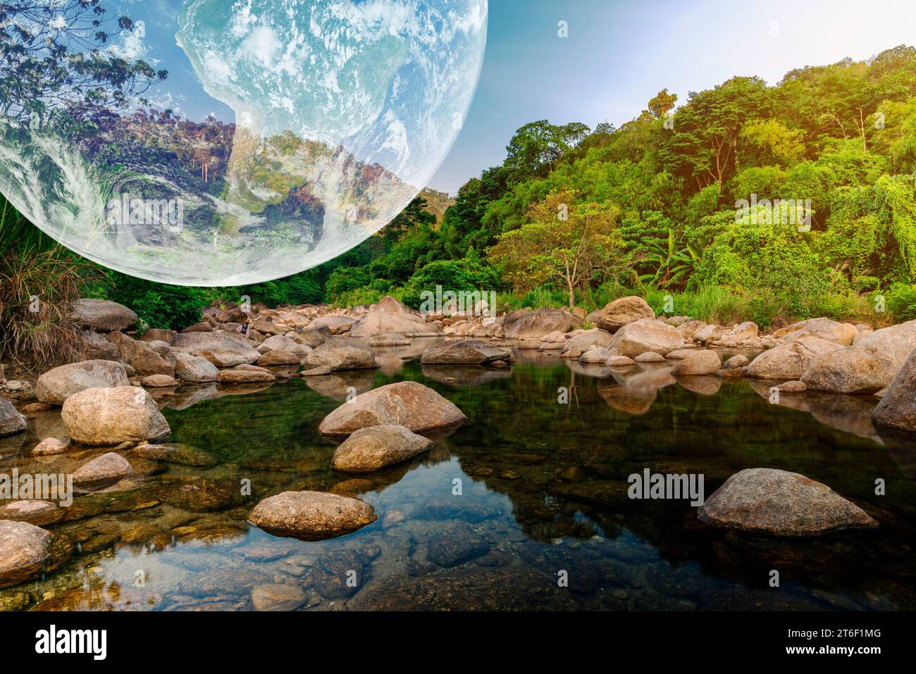 Ecosystem and preserve nature and sustainable concept, CREDIT BY NASA ...