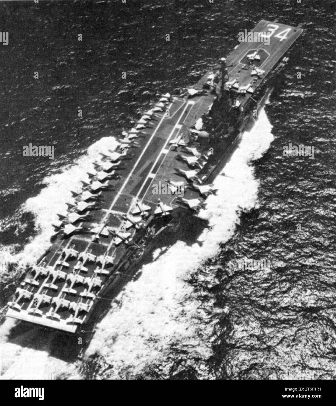 USS Oriskany CV-34 SCB-125A Stock Photo - Alamy