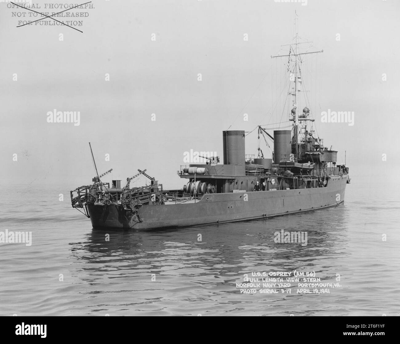 USS Osprey - 19 Stock Photo - Alamy