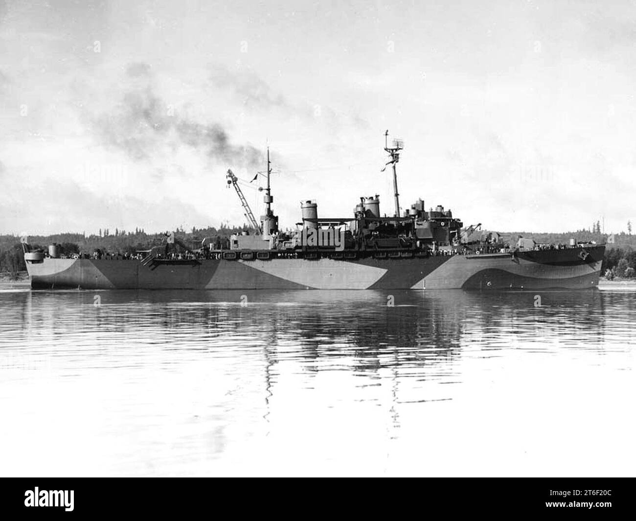 USS Ozark (LSV-2) on 16 September 1944 Stock Photo - Alamy
