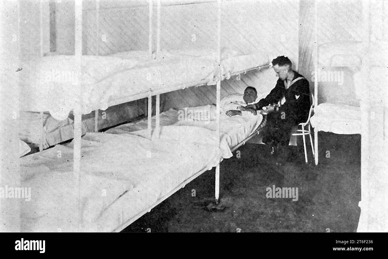 USS Panaman, sick bay Stock Photo - Alamy