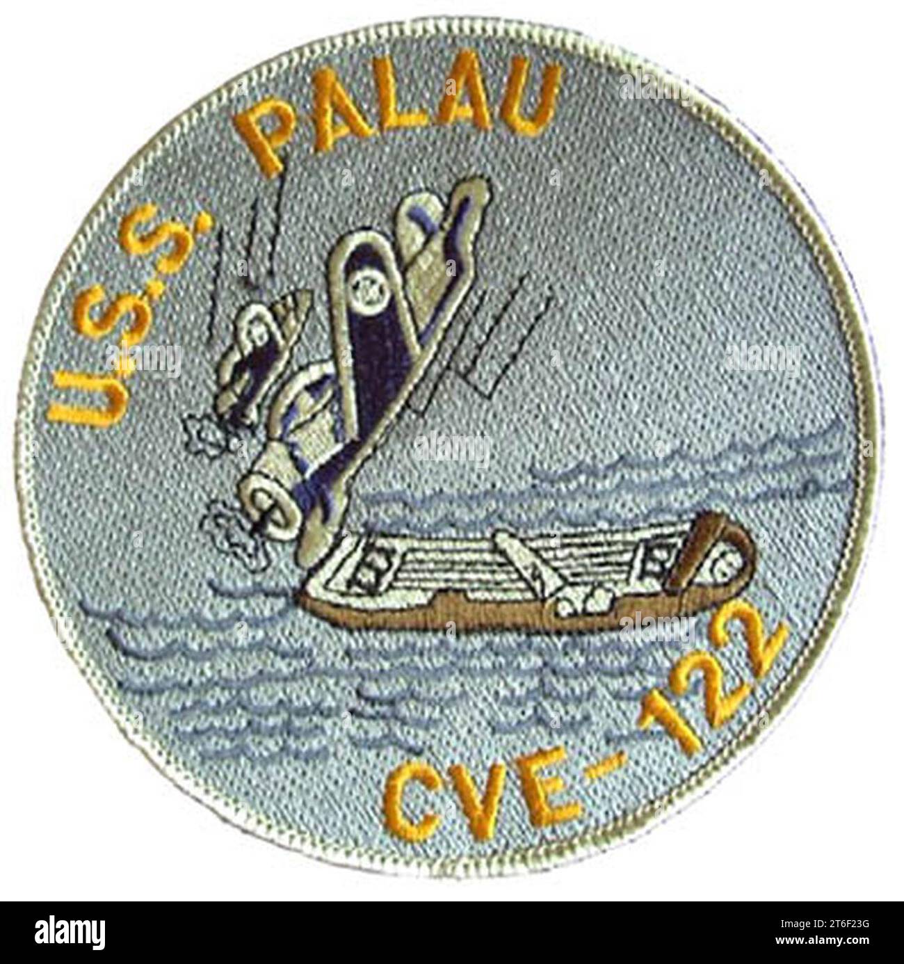 USS Palau (CVE-122) insignia, 1946 Stock Photo - Alamy