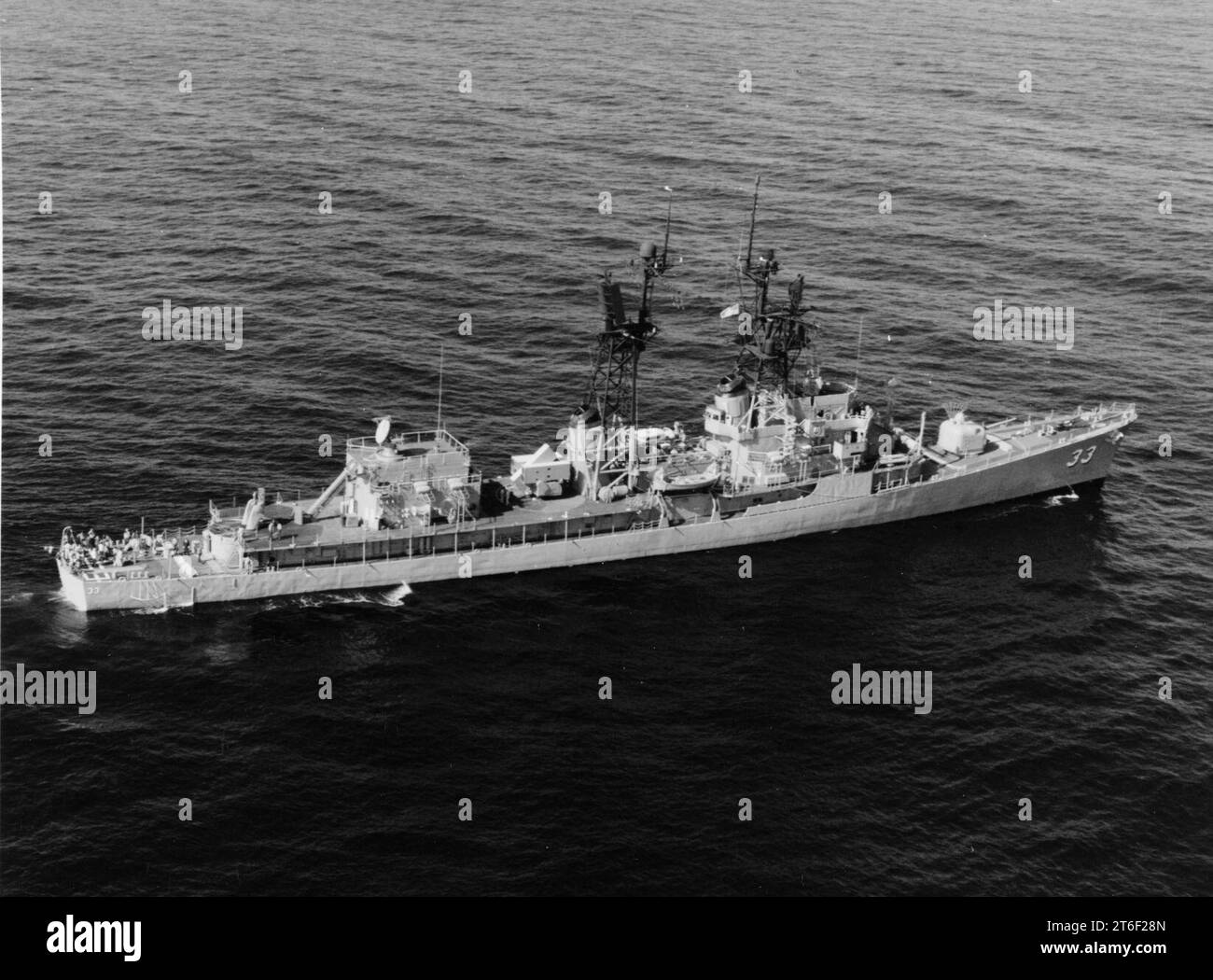 USS Parsons (DDG-33) underway in 1979 Stock Photo - Alamy
