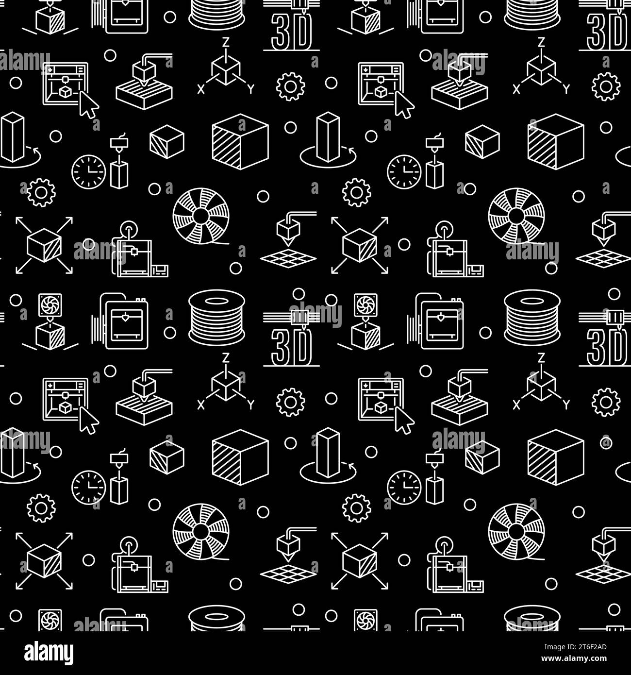 Pattern 3d model fabric hi-res stock photography and images - Alamy