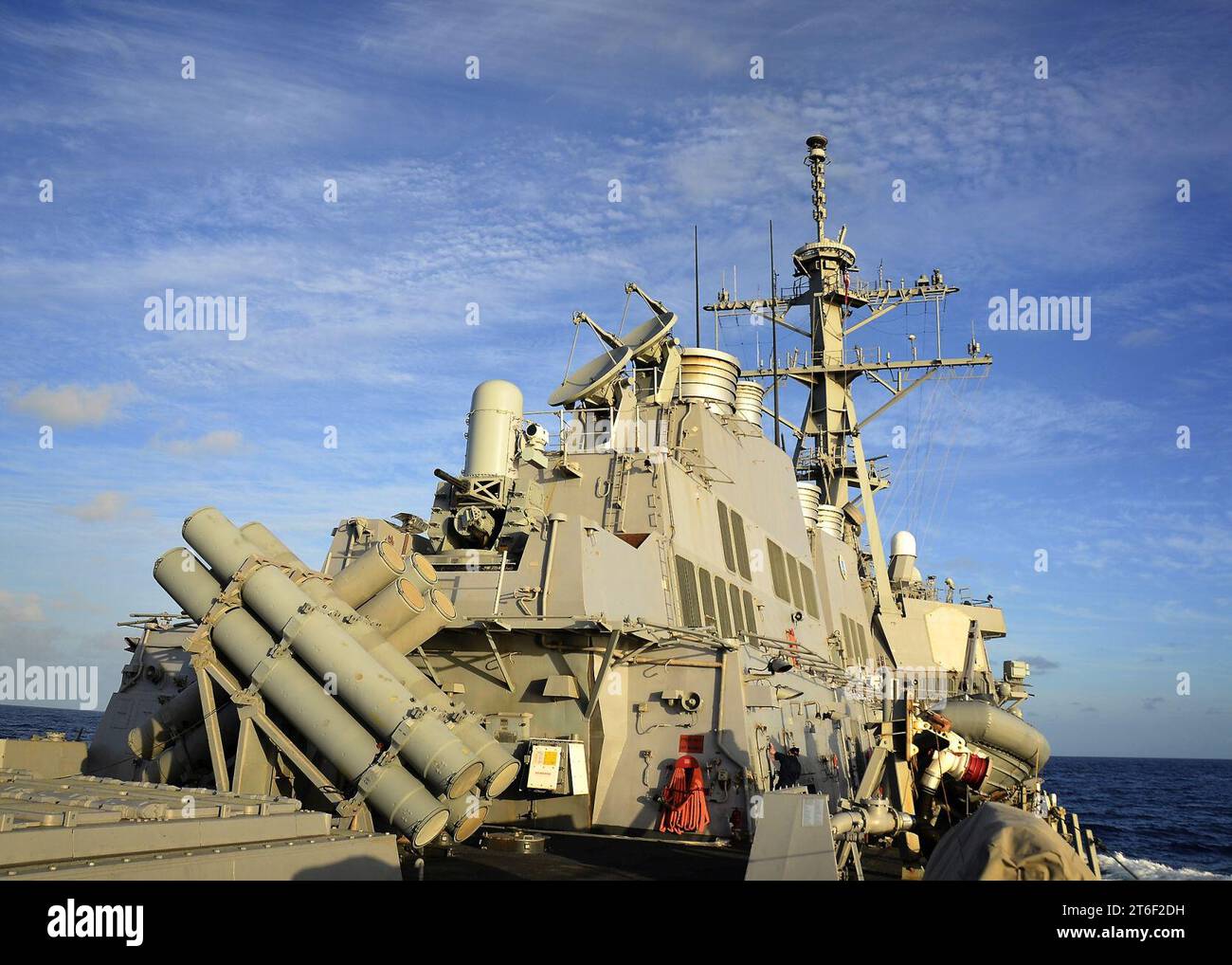 USS Paul Hamilton activity 120402 Stock Photo - Alamy