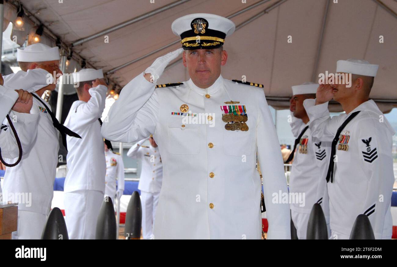 USS Paul Hamilton changes hands Stock Photo - Alamy