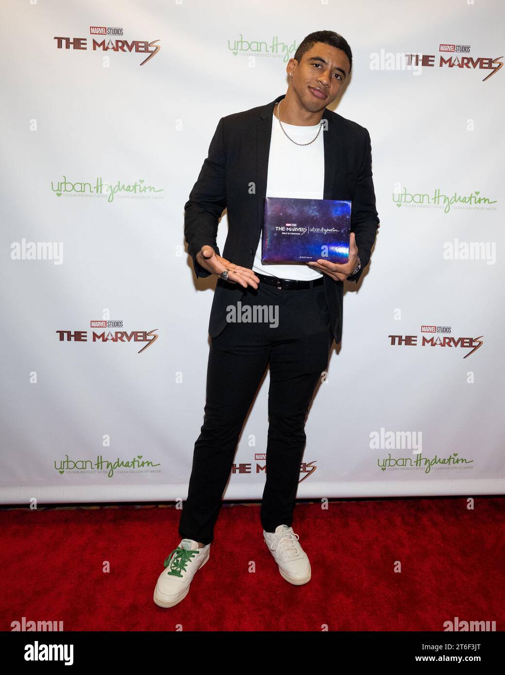 New York, USA. 31st Oct, 2023. D'Andre McKenzie attends the Urban ...