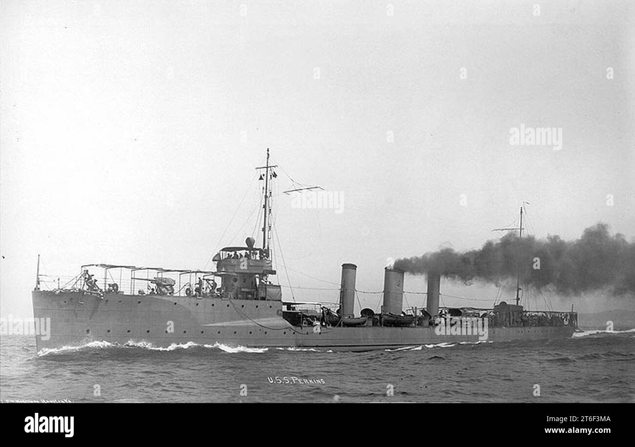 USS Perkins (DD-26 Stock Photo - Alamy