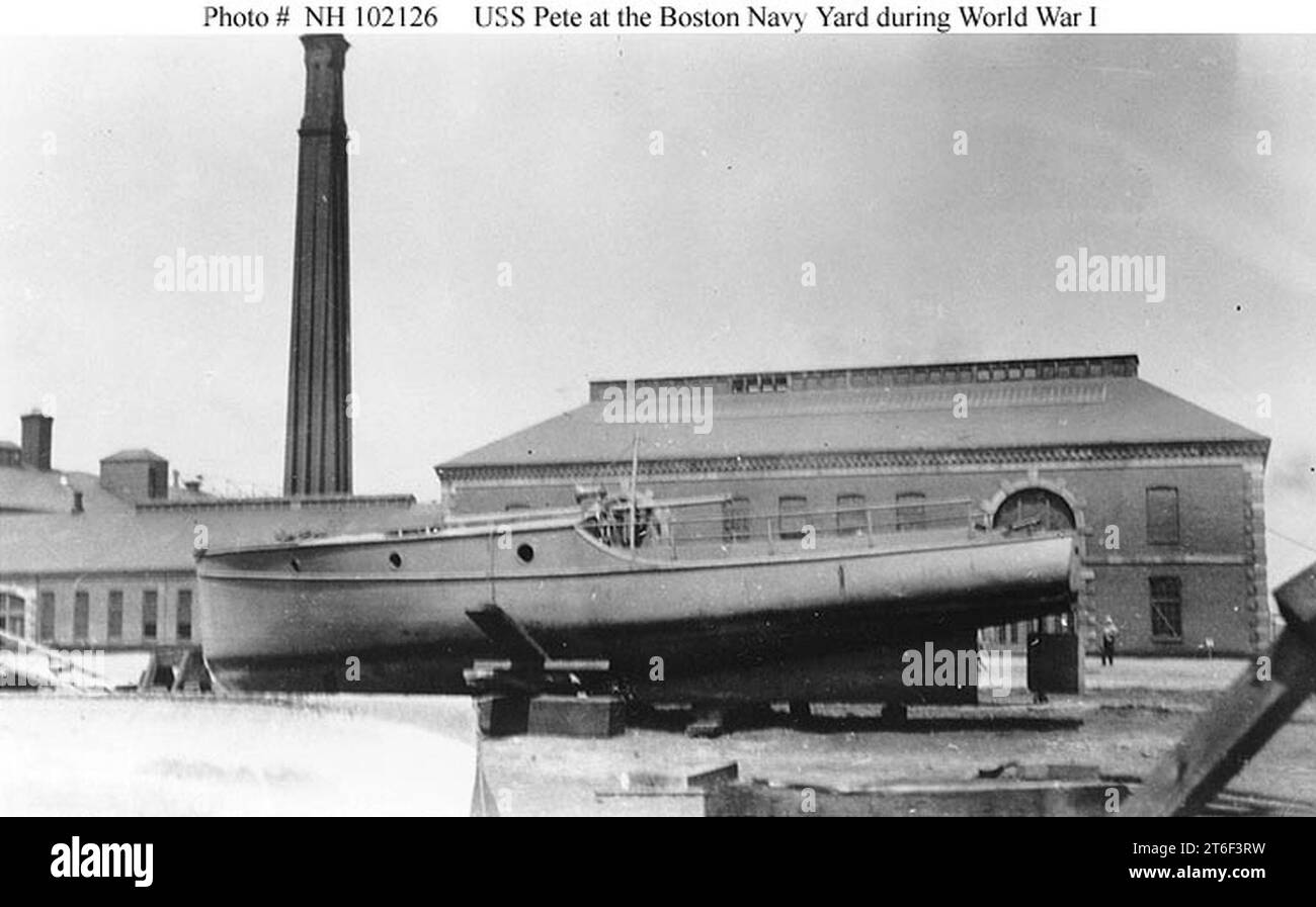 USS Pete (SP-596 Stock Photo - Alamy