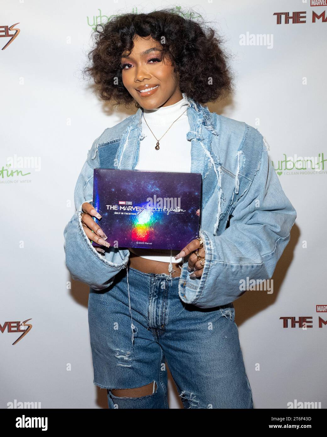 New York, USA. 31st Oct, 2023. Lellies Santiago attends the Urban Hydration Marvel private ...