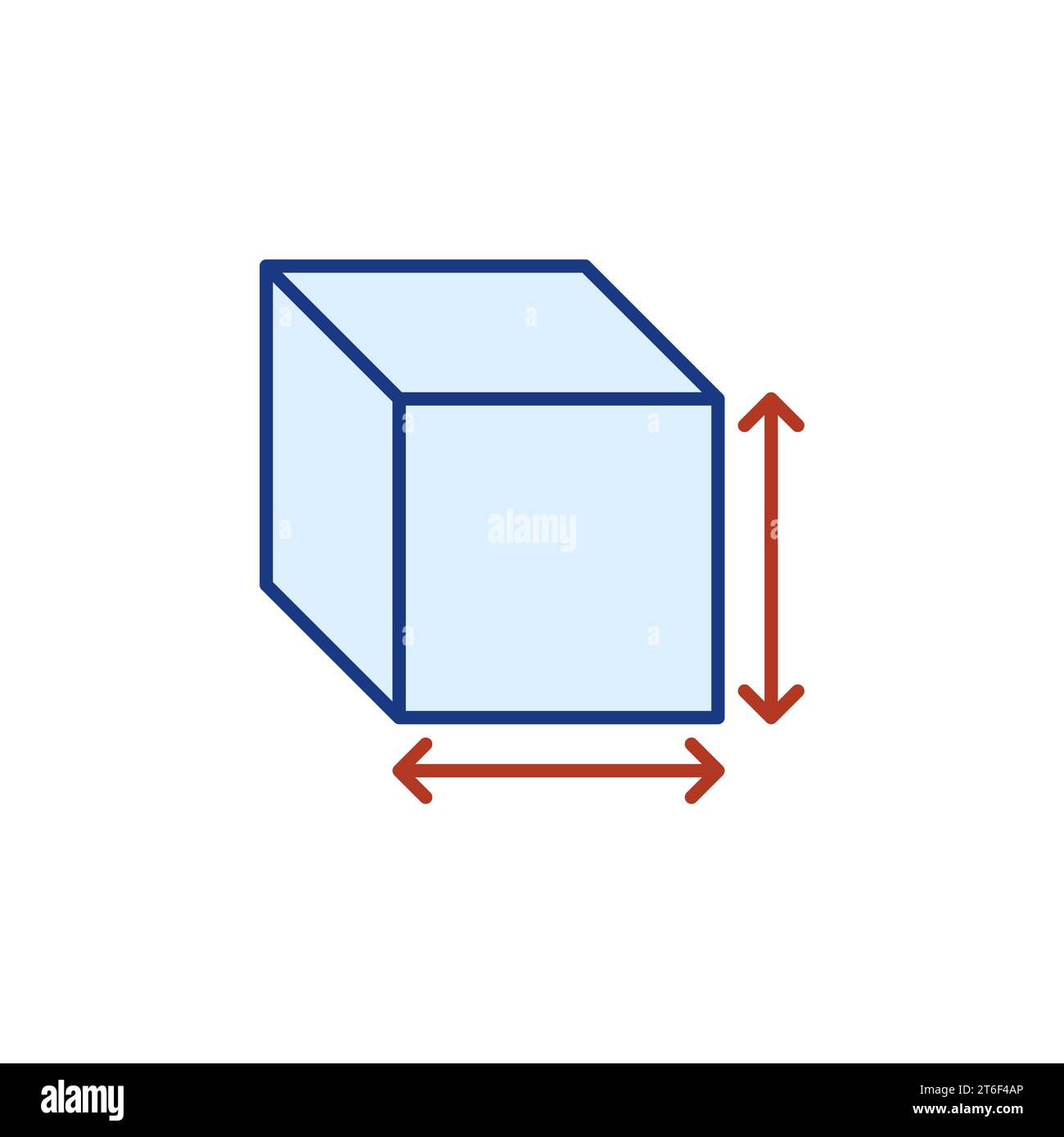 Area measurement square Stock Vector Images - Alamy