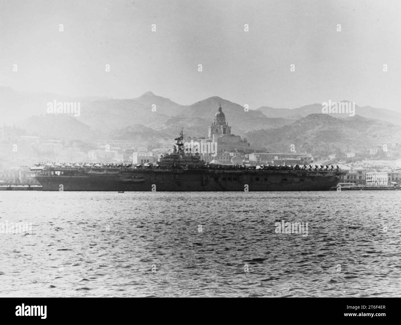USS Philippine Sea (CV-47) at Messina on 31 March 1949 Stock Photo - Alamy