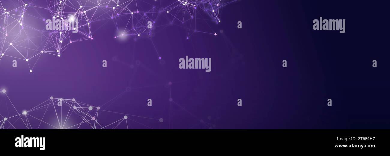 Texture chaotic communication network. Pattern connecting line, dot ...