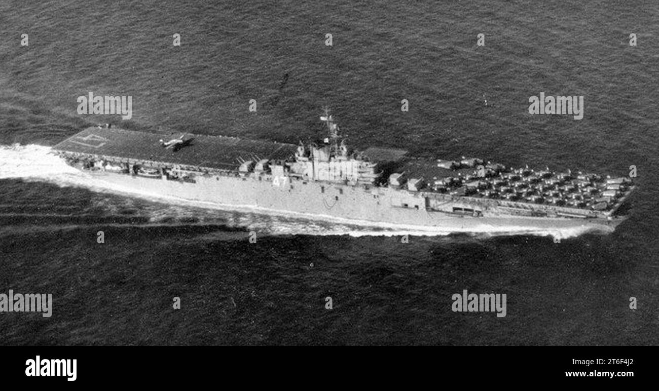 USS Philippine Sea (CV-47) underway in 1948 Stock Photo - Alamy