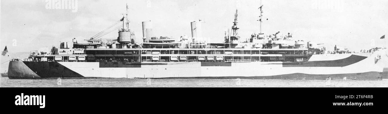 USS Piedmont (AD-17) in 1944 Stock Photo - Alamy