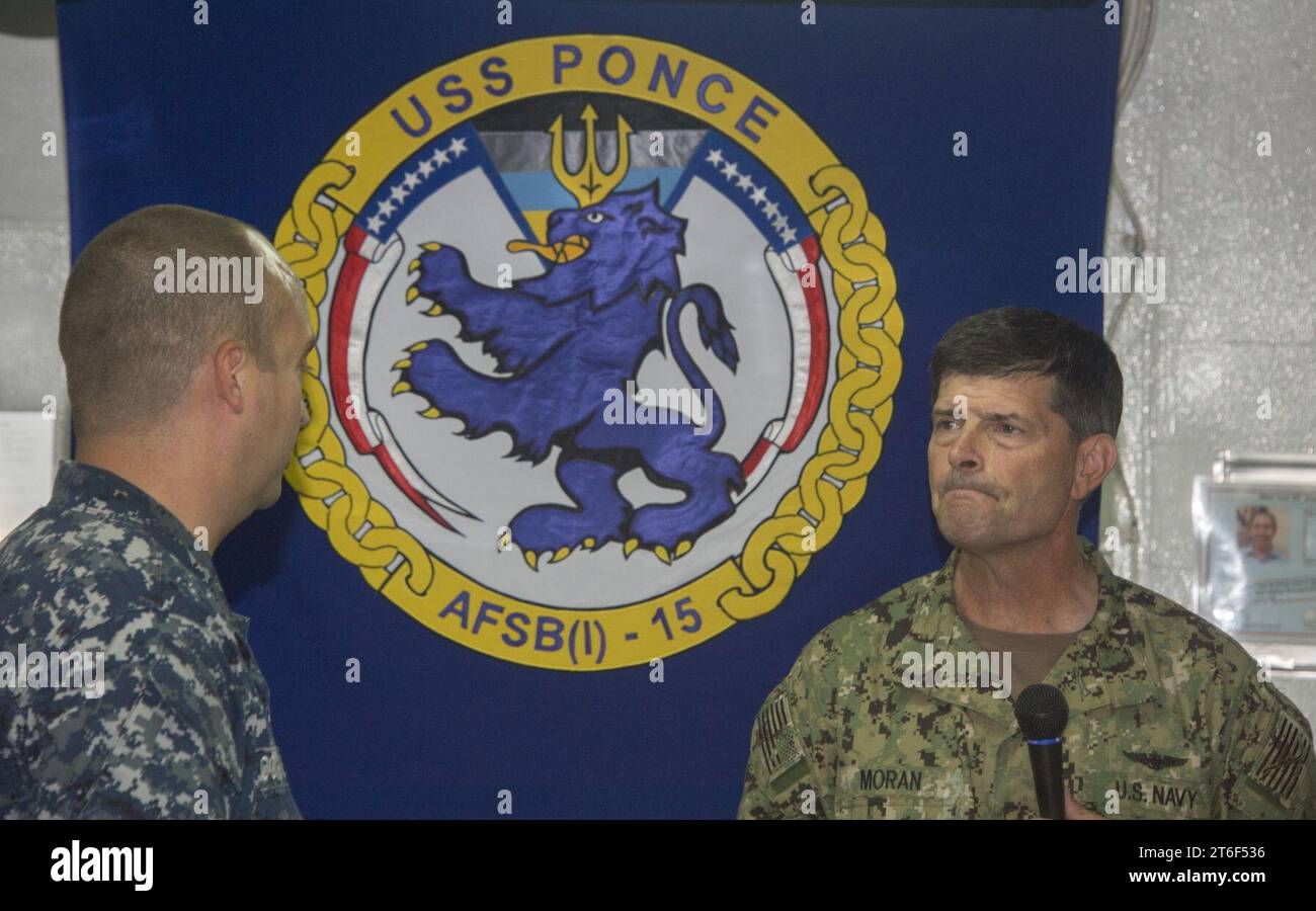 USS Ponce (AFSB(1)-15) 140811 Stock Photo - Alamy